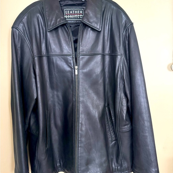 Leather Limited | Jackets & Coats | Leather Limited Mens Size L Black ...